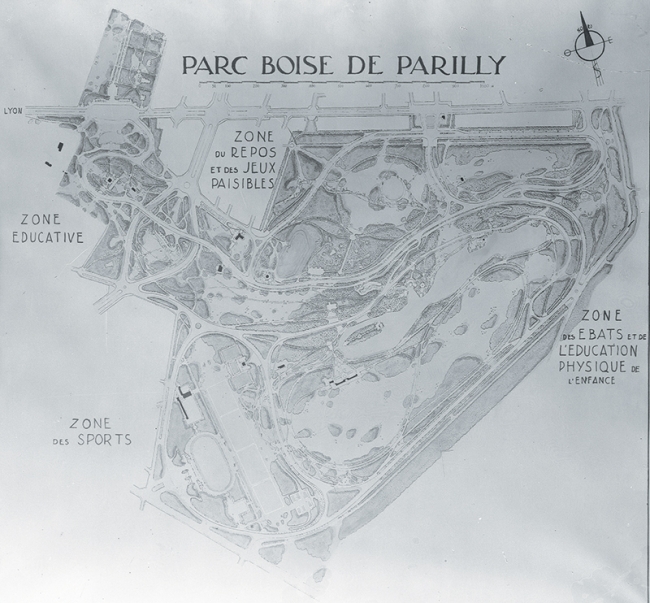 La naissance du parc de Parilly | Ville de Bron