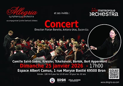 Concert Allegria Symphonique Orchestra | Ville de Bron